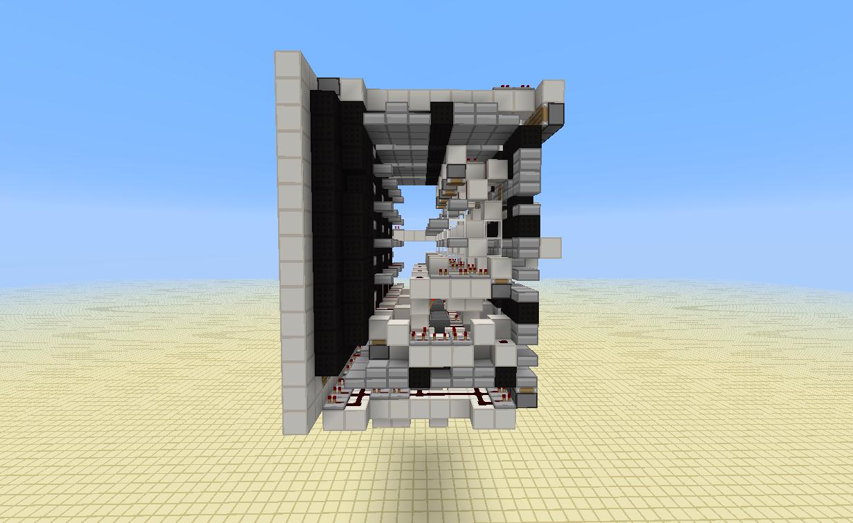 Rotating Combination Lock Minecraft Map