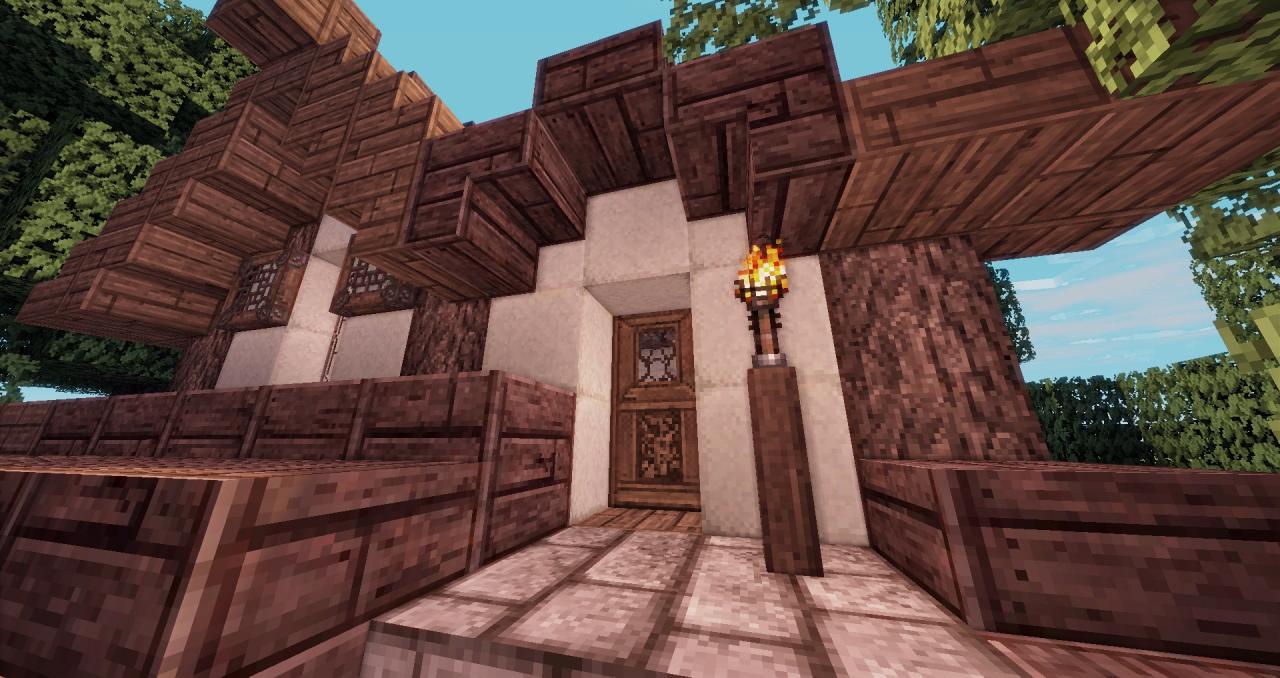Two-Story Medieval Minecraft Map