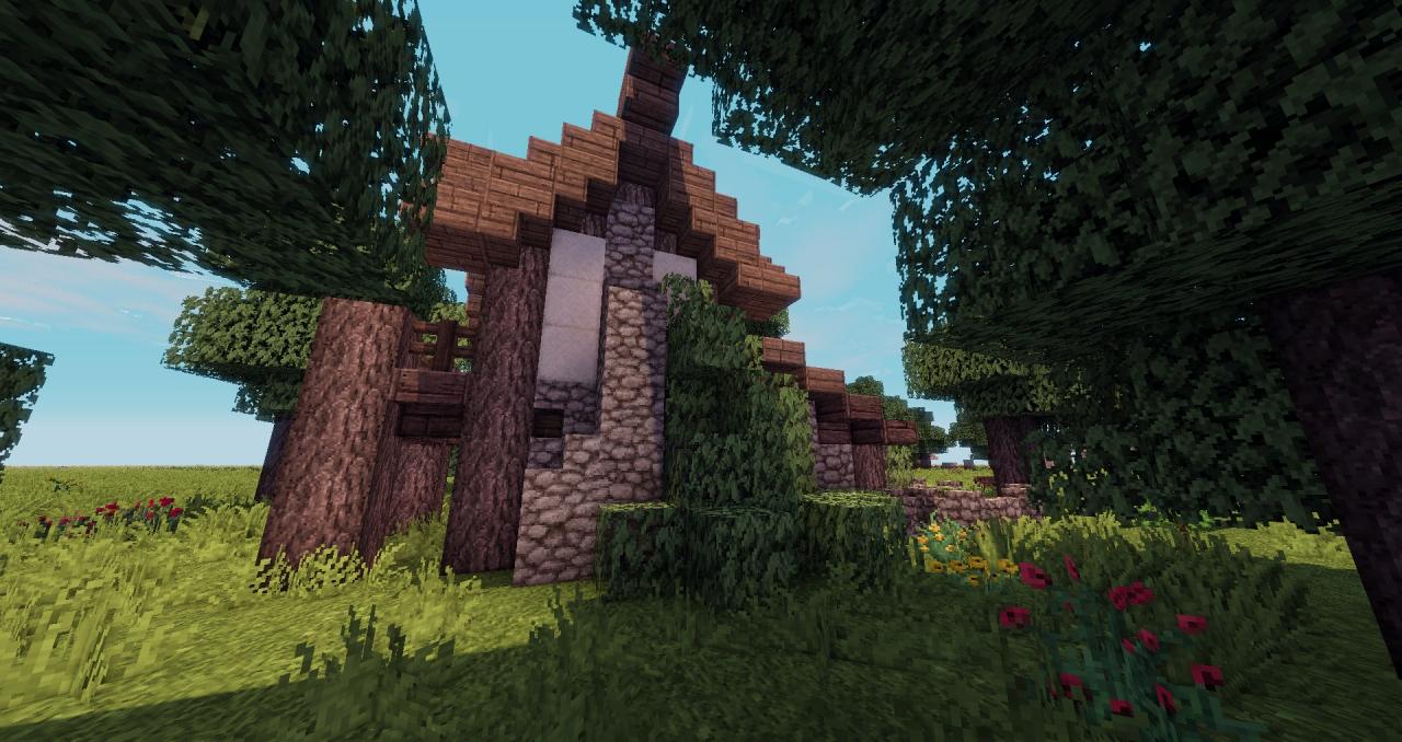 Two-Story Medieval Minecraft Map