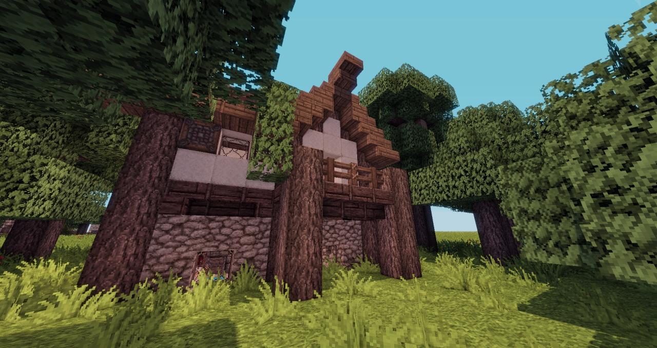 Two-Story Medieval Minecraft Map