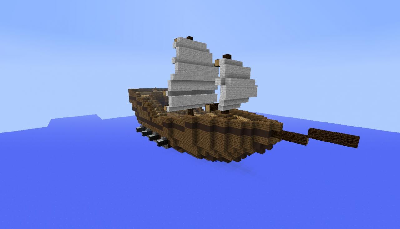 Pirate ship Minecraft Map