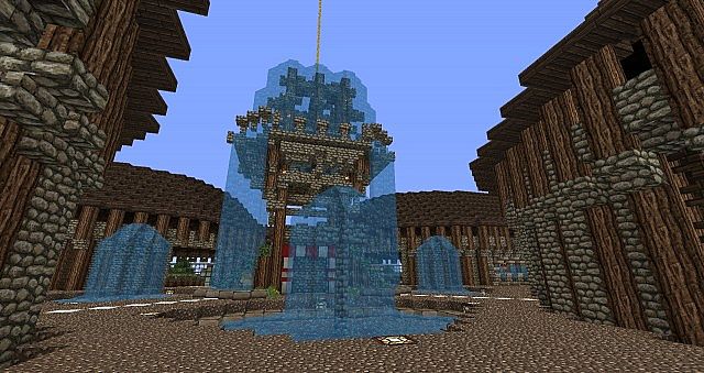 Medieval Server Spawn Minecraft Map