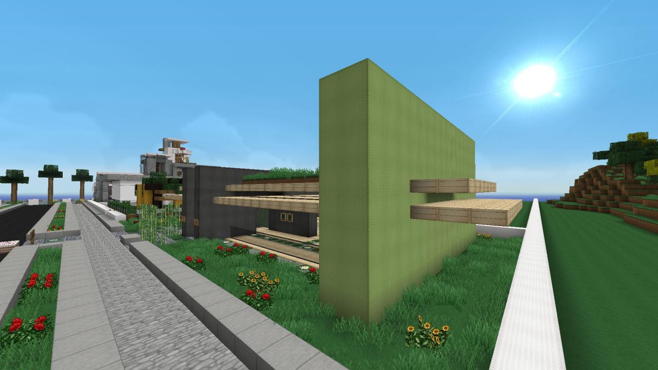 Modern Eco | Green Acre Minecraft Map