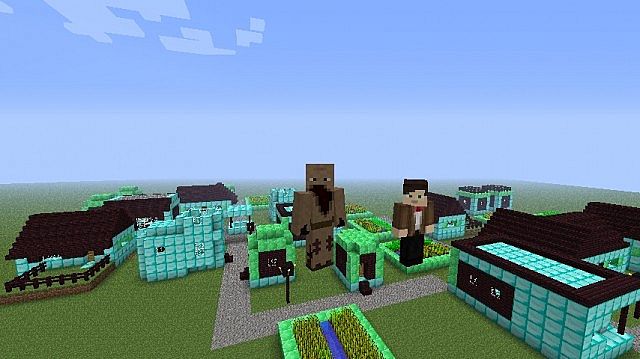 Mineral Village Minecraft Map