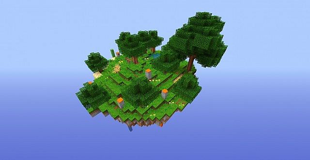 Floating Island [Schematic] [WorldSave] [Survival Optional] Minecraft Map