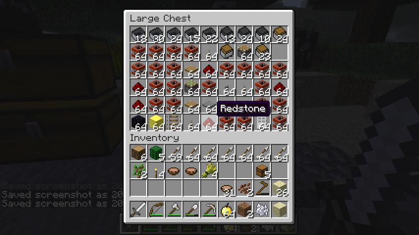 chests made by MCedit survival Minecraft Map