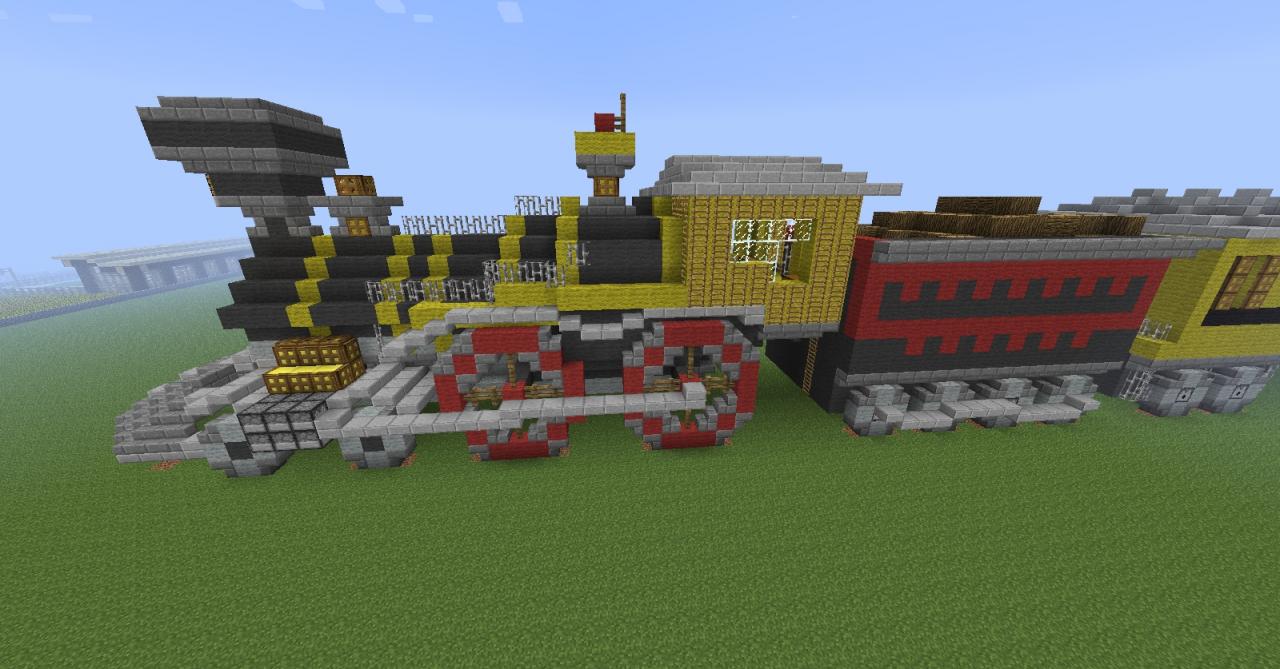 Old Train 1800's Wild West Minecraft Map