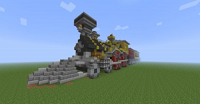 Old Train 1800's Wild West Minecraft Map