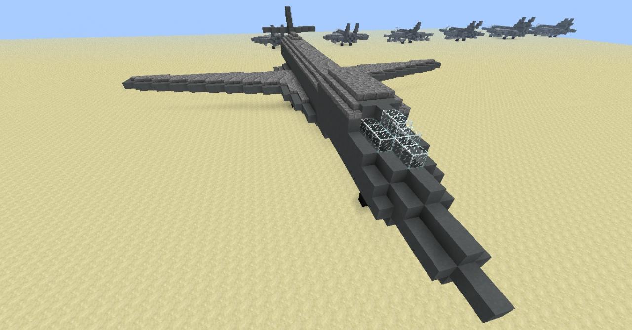 B1 Lancer Super Sonic Bomber Minecraft Project