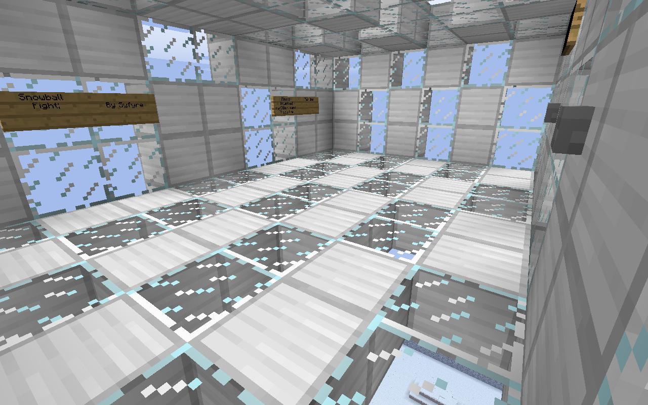 SnowBall Fight-Syfyre Minecraft Map