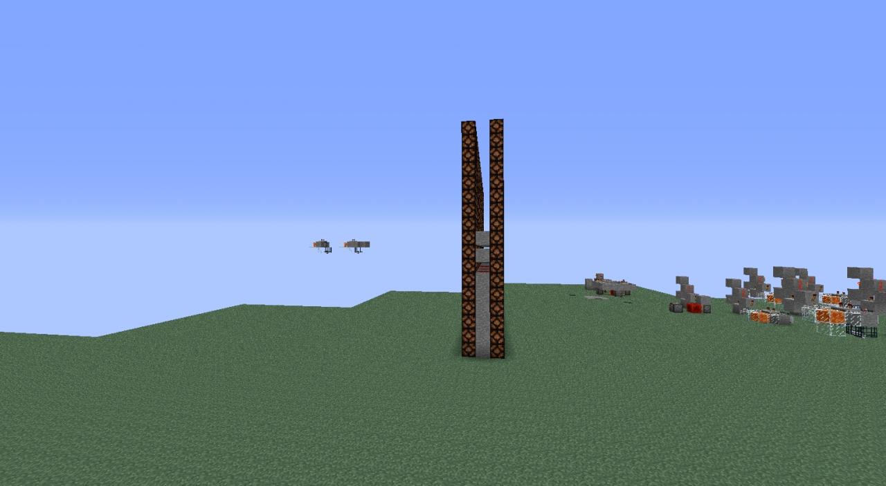 Big Redstone Sign + Structure Spawner Experiments Minecraft Map