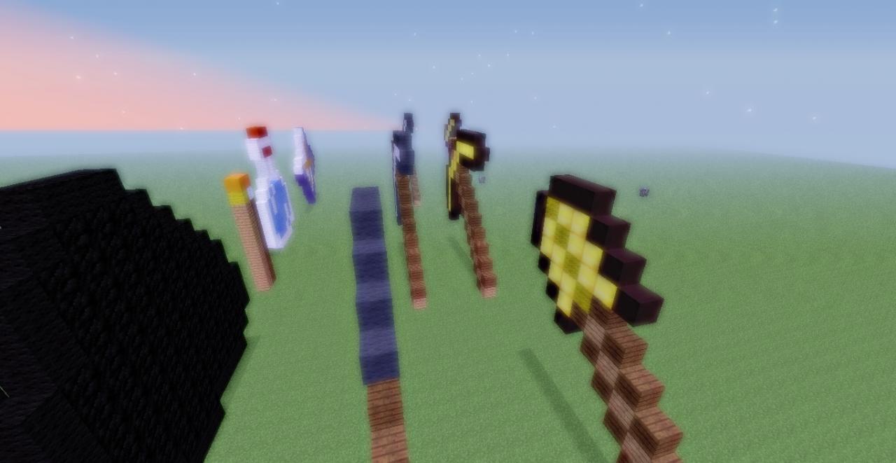 Minecraft Pixel Art tools and misc Minecraft Map