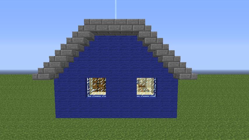 Sandstone Wool House Minecraft Map
