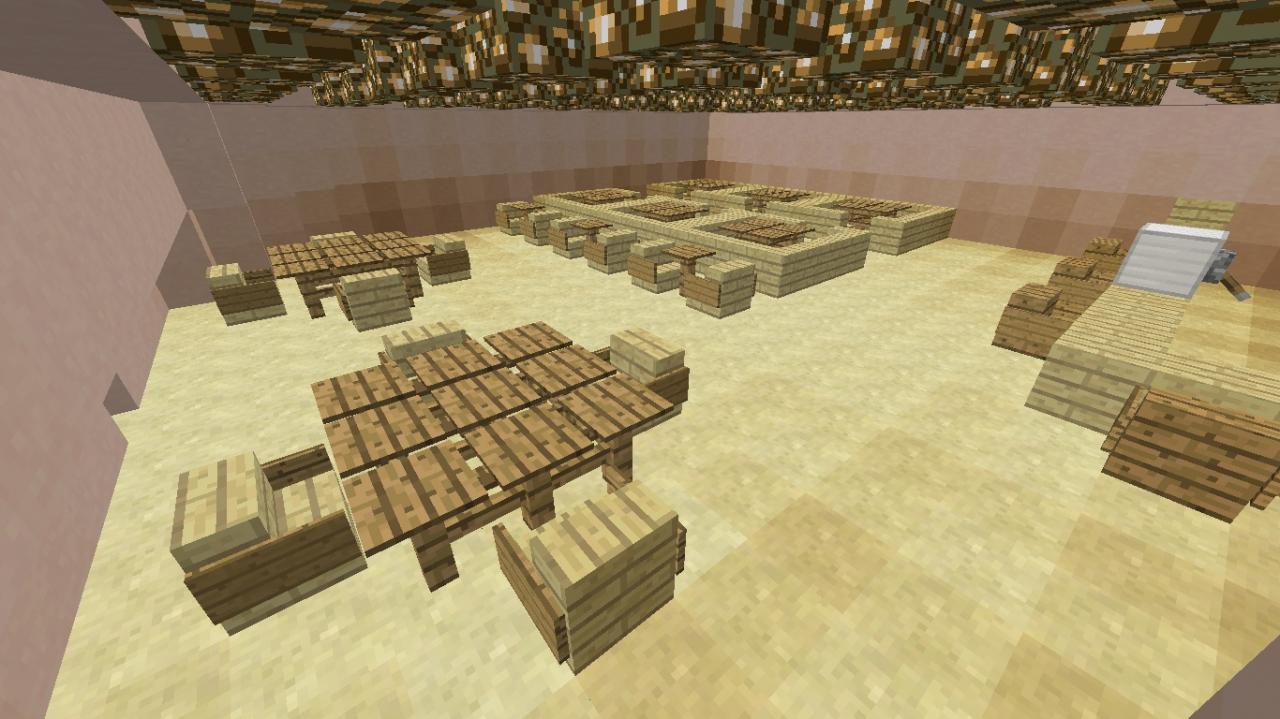 Desert Restaurant Minecraft Map
