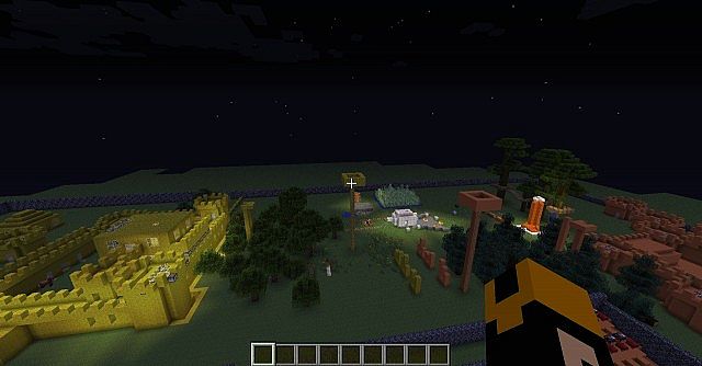 paintball arena whit a suprise for skydoesminecraft!! Minecraft Map