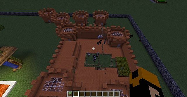 paintball arena whit a suprise for skydoesminecraft!! Minecraft Map