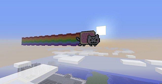 Evil Nyan Cat Minecraft Map
