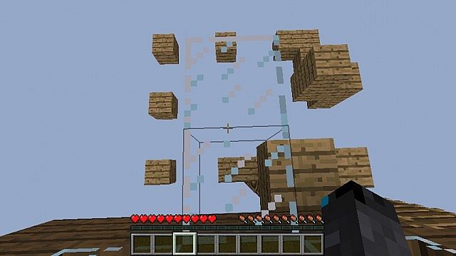 Try to get to the top Minecraft Map