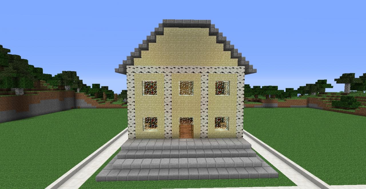 Sandstone Library Minecraft Map
