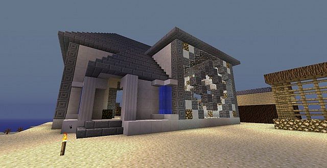 Fancy Quartz Home Minecraft Map