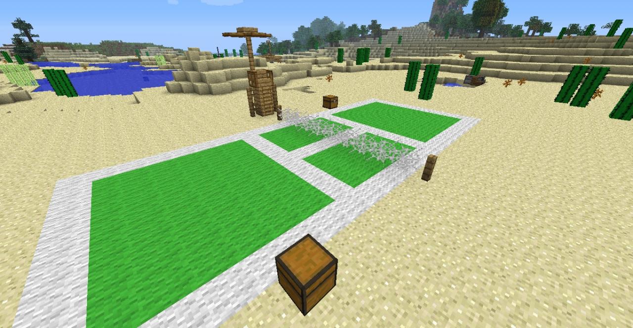 Minecraft tennis court :D Minecraft Map