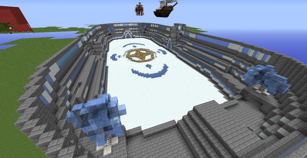 Snow and Ice Arena Minecraft Map