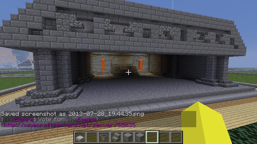Temple of Vulcanus Minecraft Map