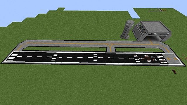 Airstrip (Use for Flans when it updates) Minecraft Map