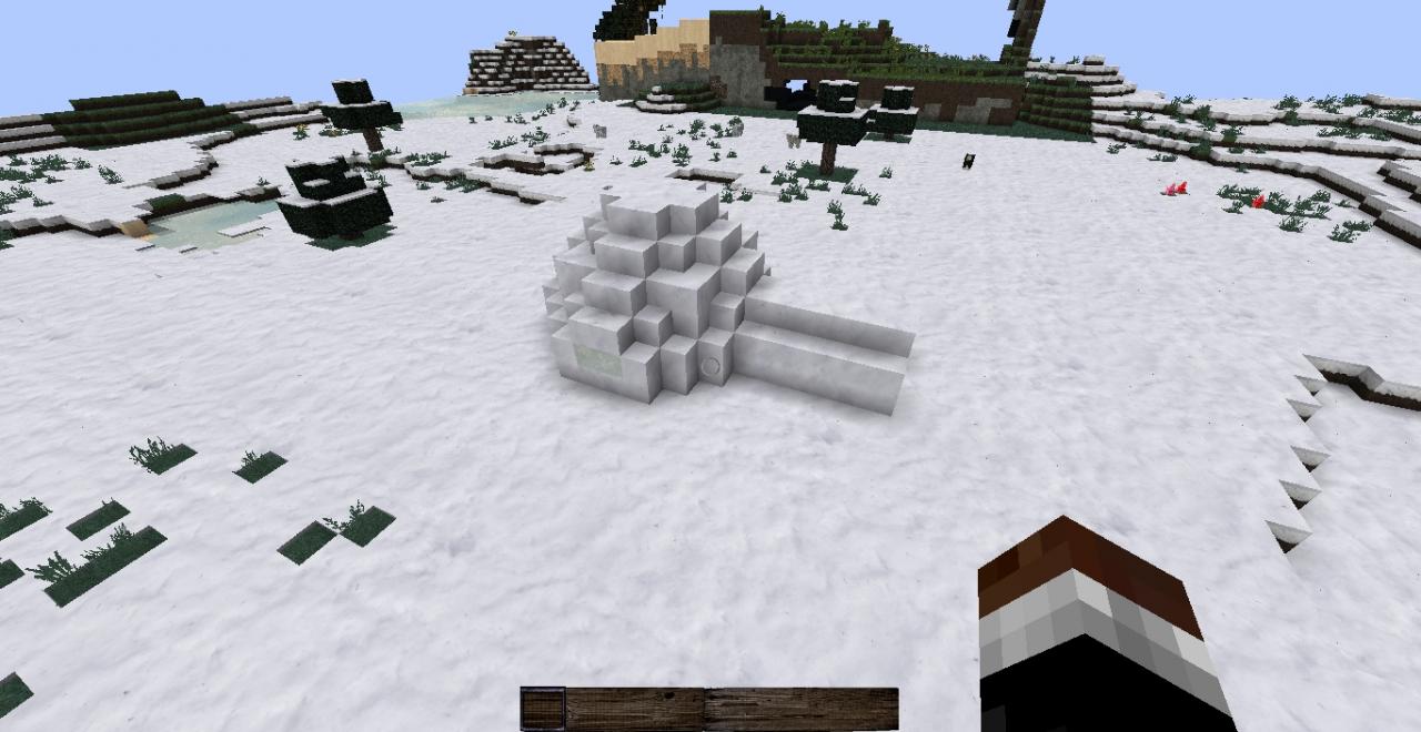 Simple igloo Minecraft Map