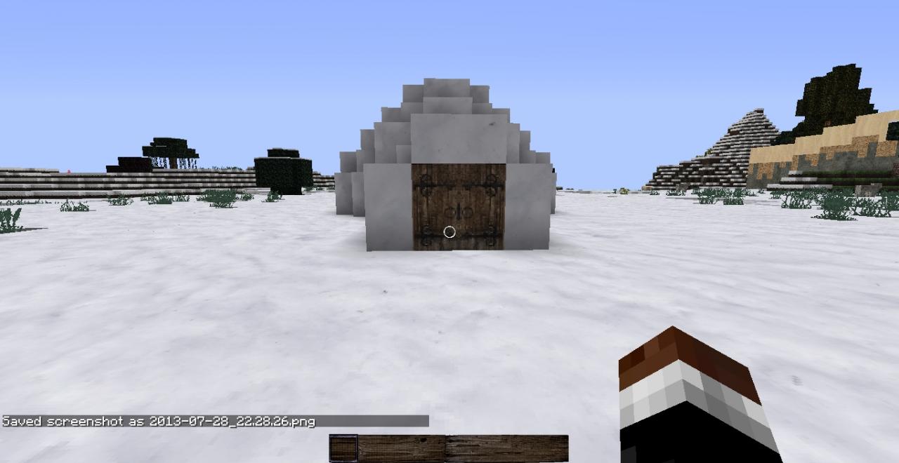 Simple igloo Minecraft Map