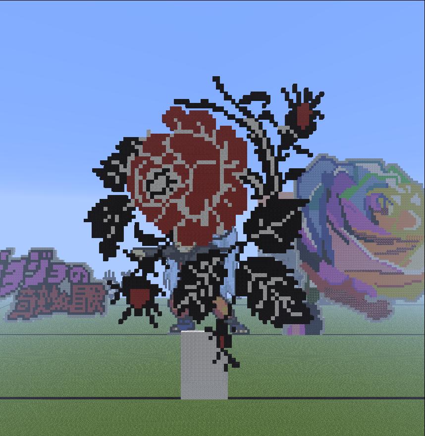 Red flowers Minecraft Map