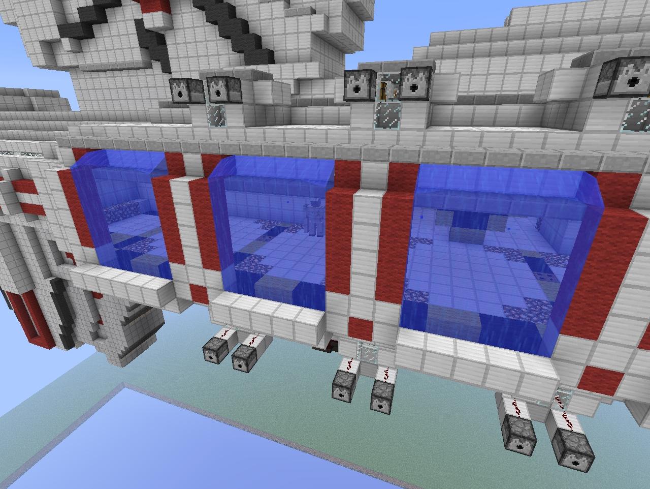 UNSC Savannah Frigate Minecraft Map