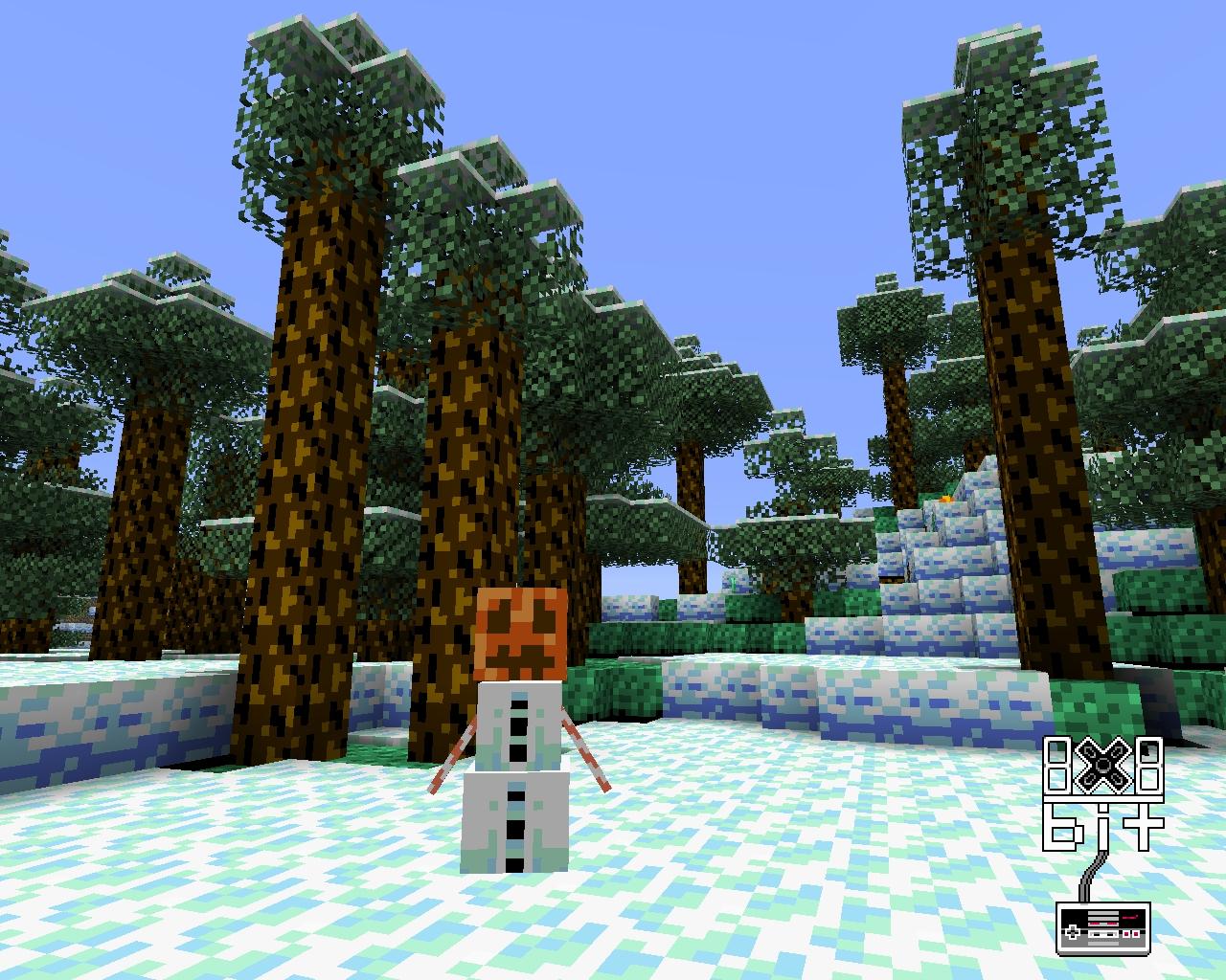 8x8-Bit - A low-res pack with Famicom colors [WIP] Minecraft Texture Pack