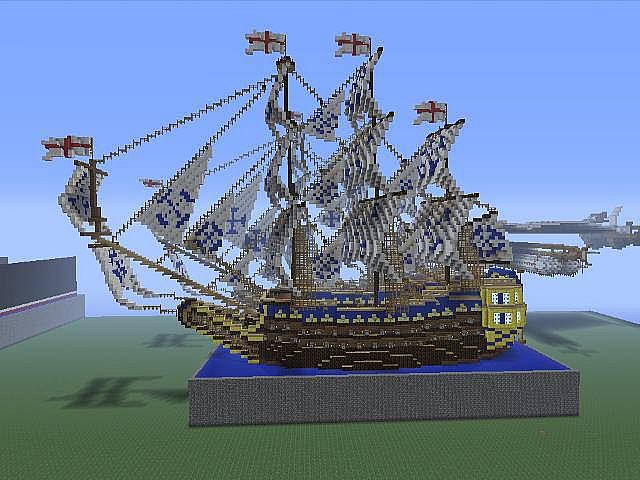 HMS King Charles on xbox 360 minecraft Minecraft Map