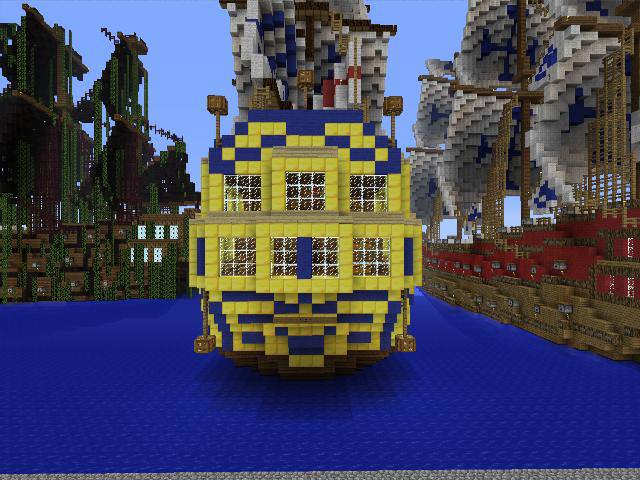HMS King Charles on xbox 360 minecraft Minecraft Map