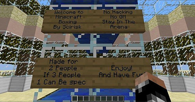 Minecraft Boxing! (Original) Minecraft Map