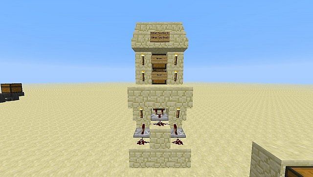 Compact Trade Station (with Hoppers) Minecraft Map
