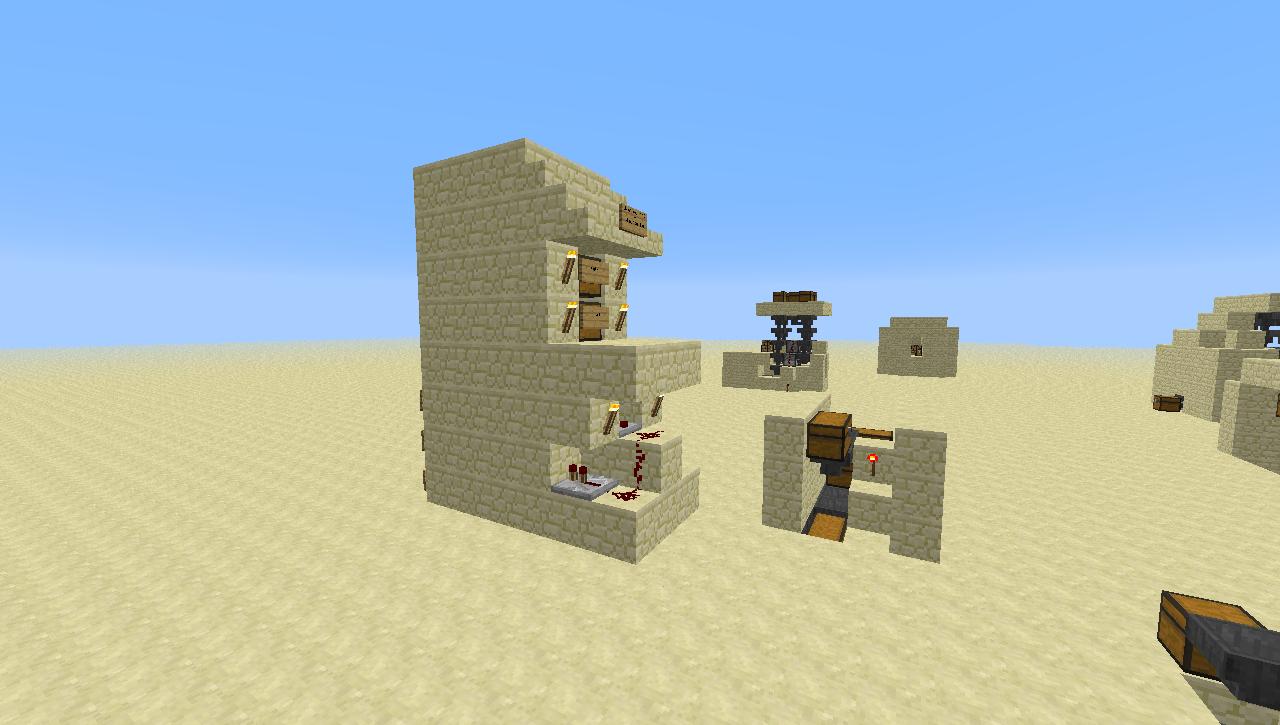 Compact Trade Station (with Hoppers) Minecraft Map