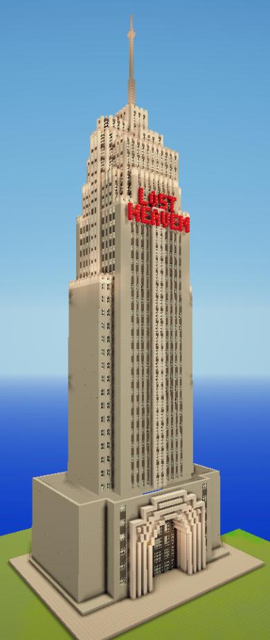Lost Heaven Building - Realistic Skyscraper Minecraft Map