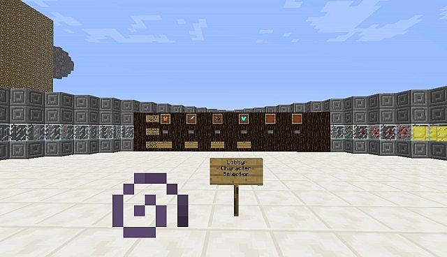 Unique PvP [Custom PvP, classes, automated, no mods!] Minecraft Map