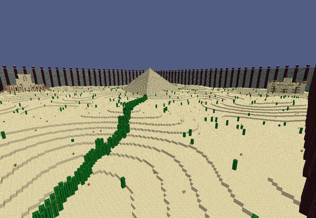 Desert Flag (CTF) Map Minecraft Map