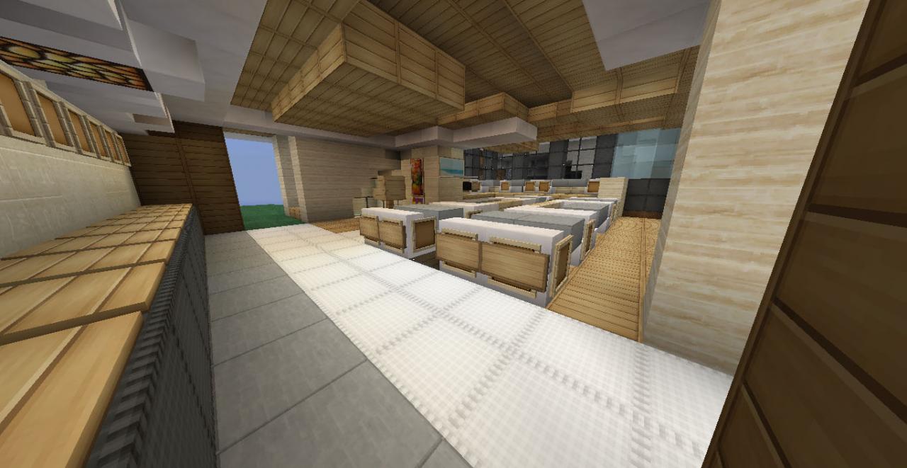 Modern Restaurant - The Box Minecraft Map