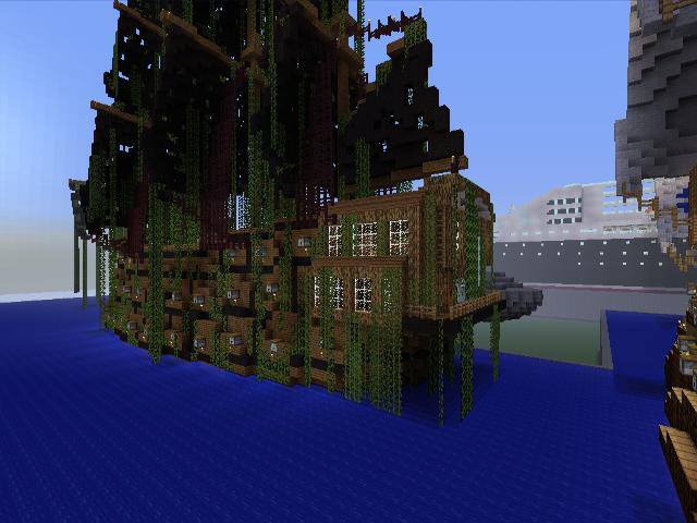 HMS Undead on xbox 360 Minecraft Minecraft Map