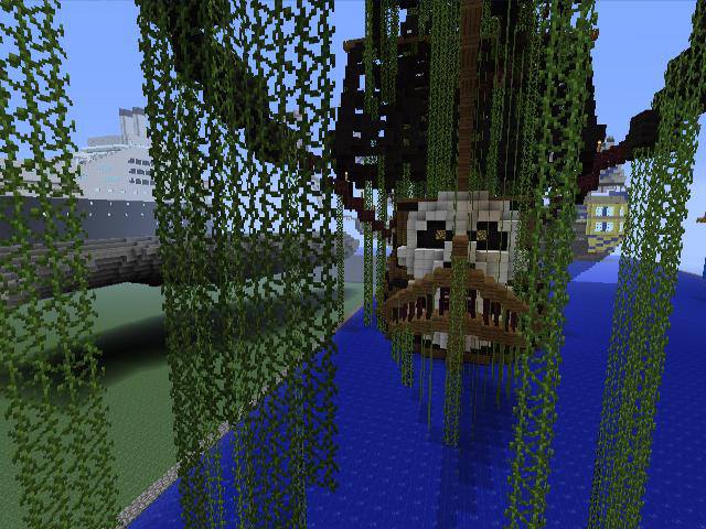 HMS Undead on xbox 360 Minecraft Minecraft Map