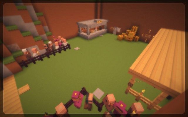 The Horse Race! Minecraft Map