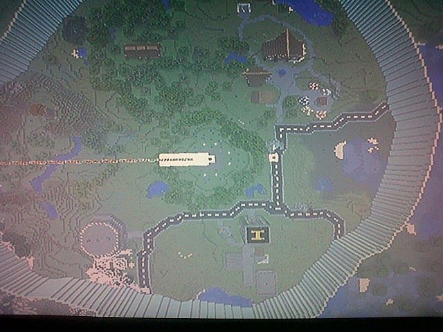 Minecraft Xbox 360 Hunger games & Capture the obsidian lobby Minecraft Map