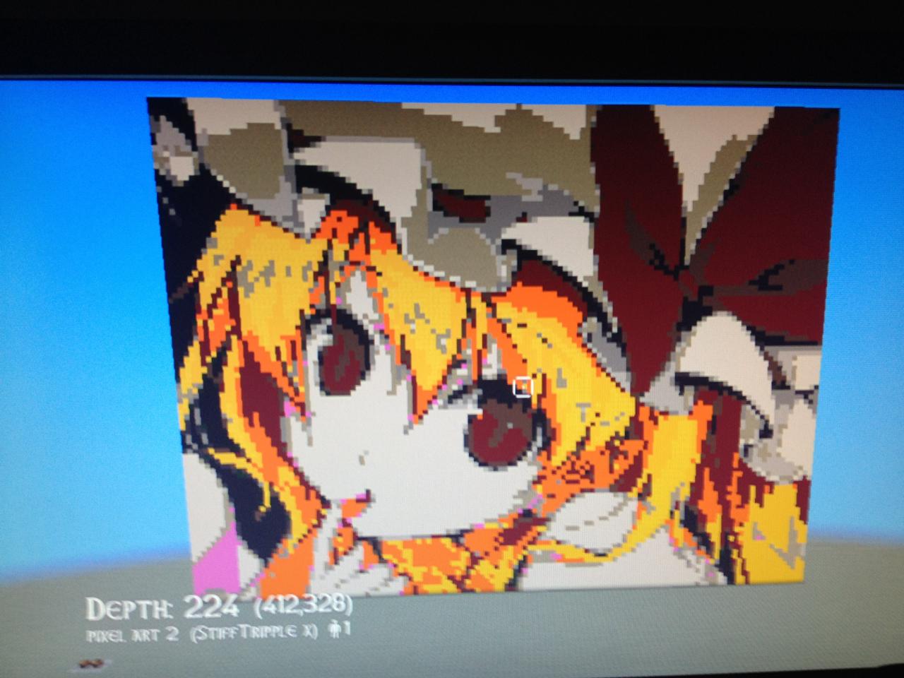 Total Miner Pixel Art Minecraft Map