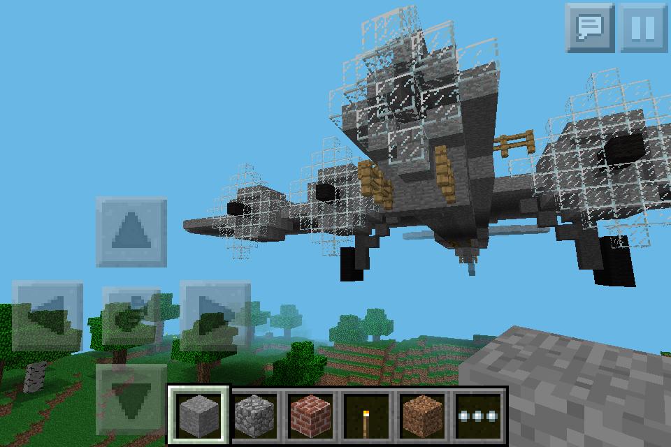 B-17 Flying fortress Minecraft Map