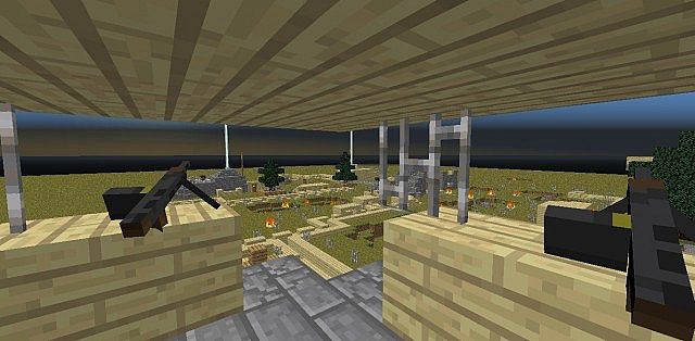 Fall Of The Reichstag 1945 (Flan's WW2 Mod) Minecraft Map