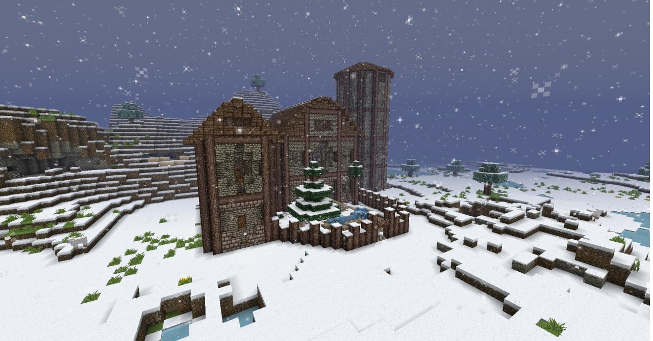 OLD BUILDING // "SKYRIM" Minecraft Map